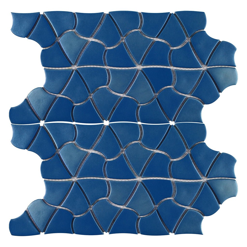 Aloha Series of Glass Mosaic Tile | Decorative Glass Tile by Aquatica