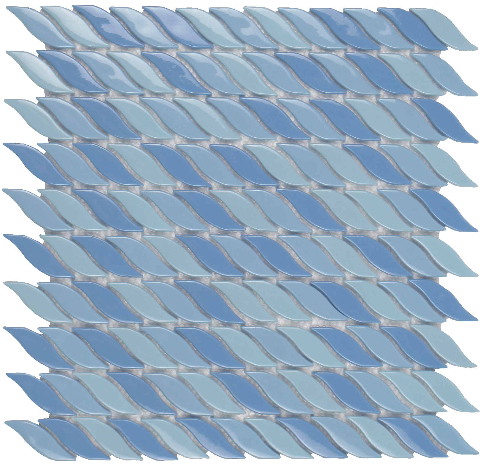 Bowline Series of Glass Mosaic Tile | Decorative Tile by Aquatica