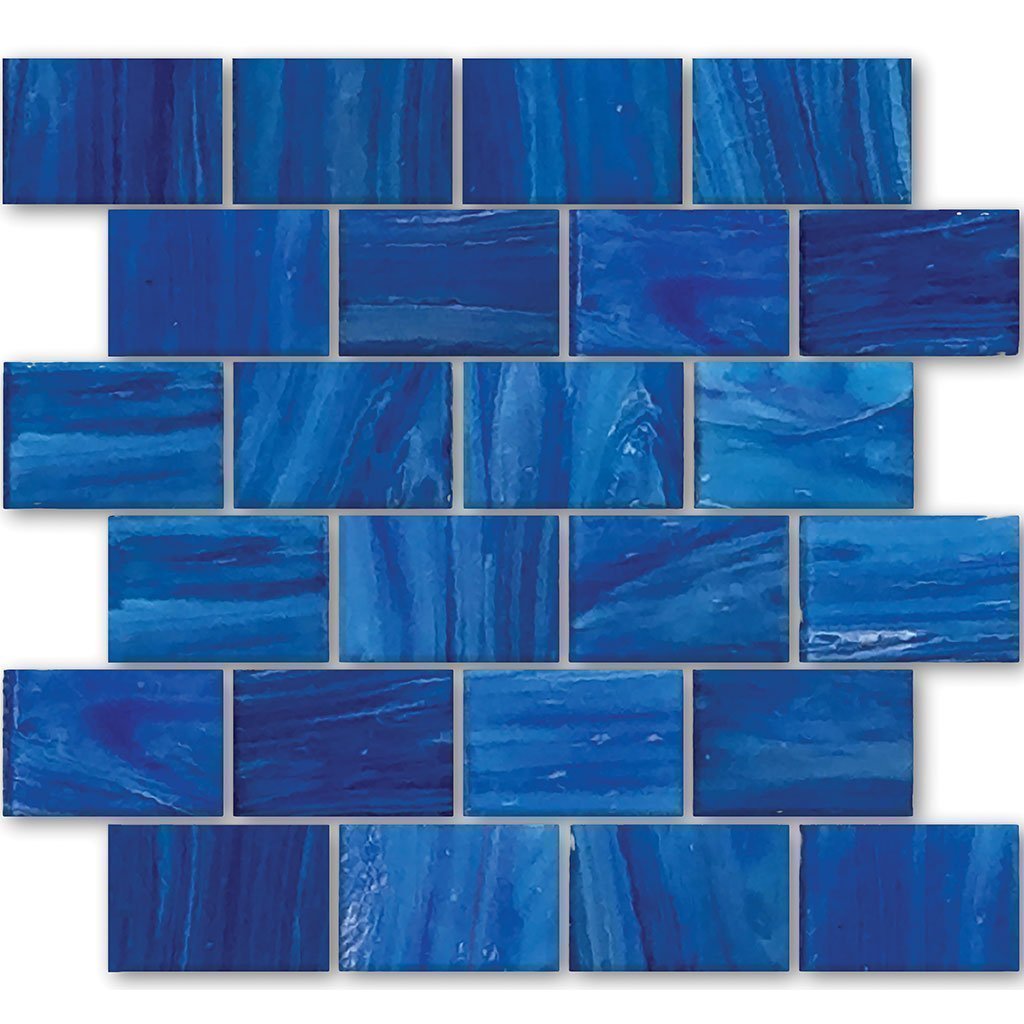 2" x 3" Glass Subway Tile | Aquatica Garden Wall Series
