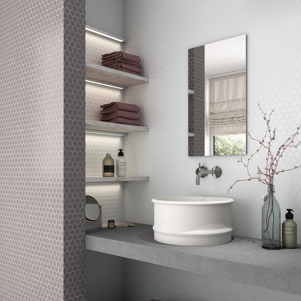 Geometric Glass Tile | Geometric & Hexagon Glass Tile