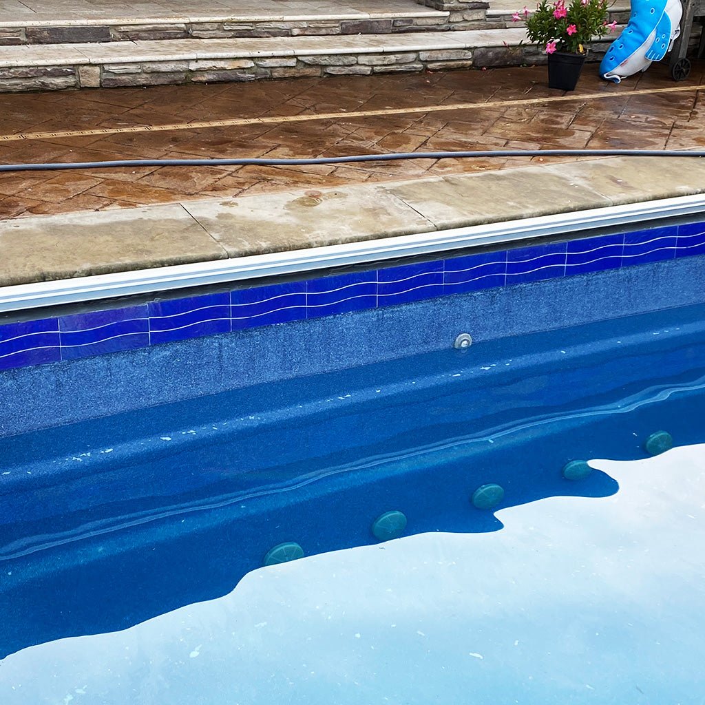 Pool Waterline Tile | Glass Mosaic Tile for Pool Waterlines