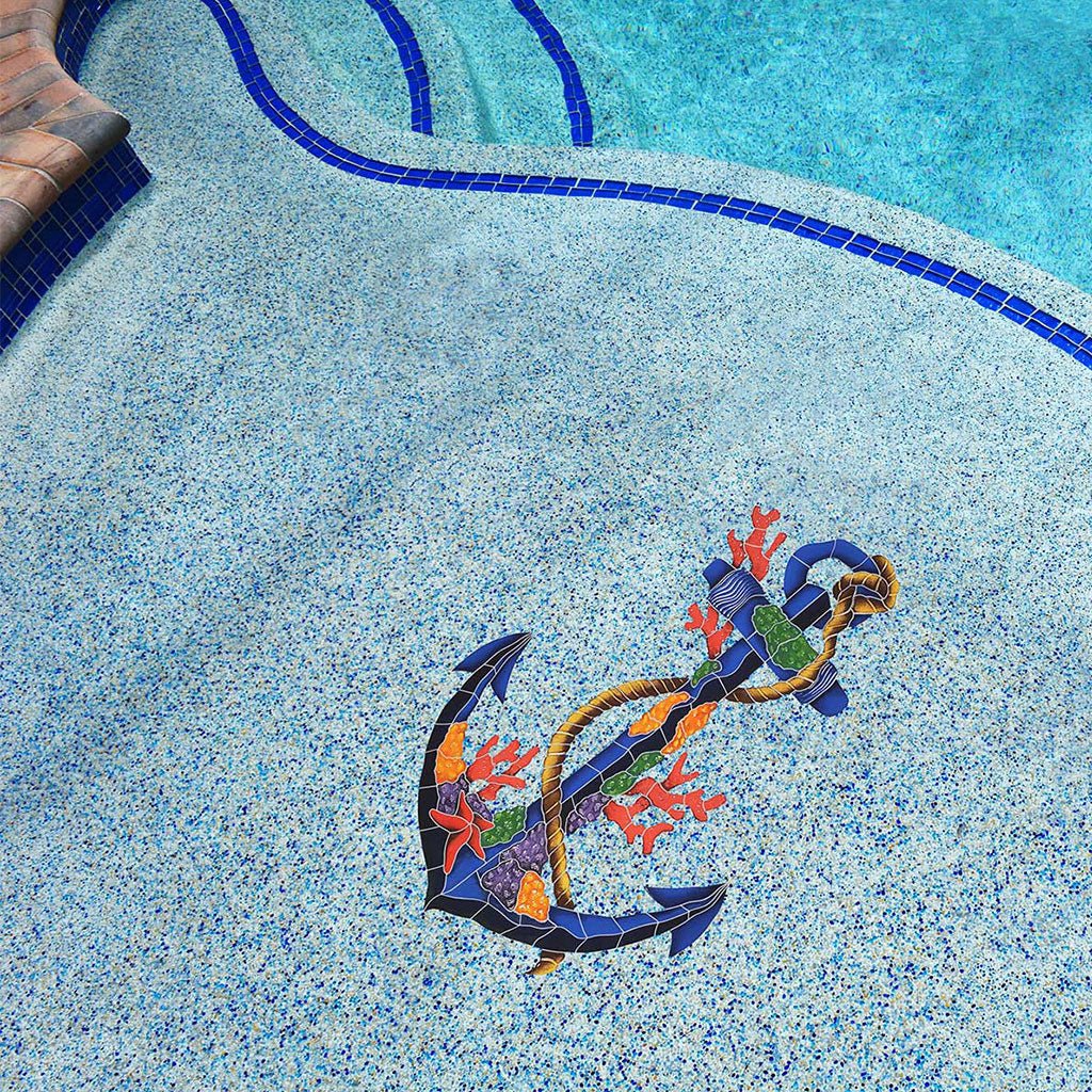 Hand Painted Swimming Pool Mosaics | Pool Mosaic Art