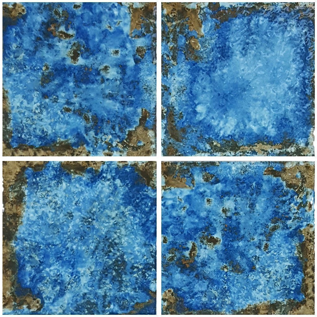 Lagoon Series Blue Porcelain Pool Tile | Tesoro Aquatica