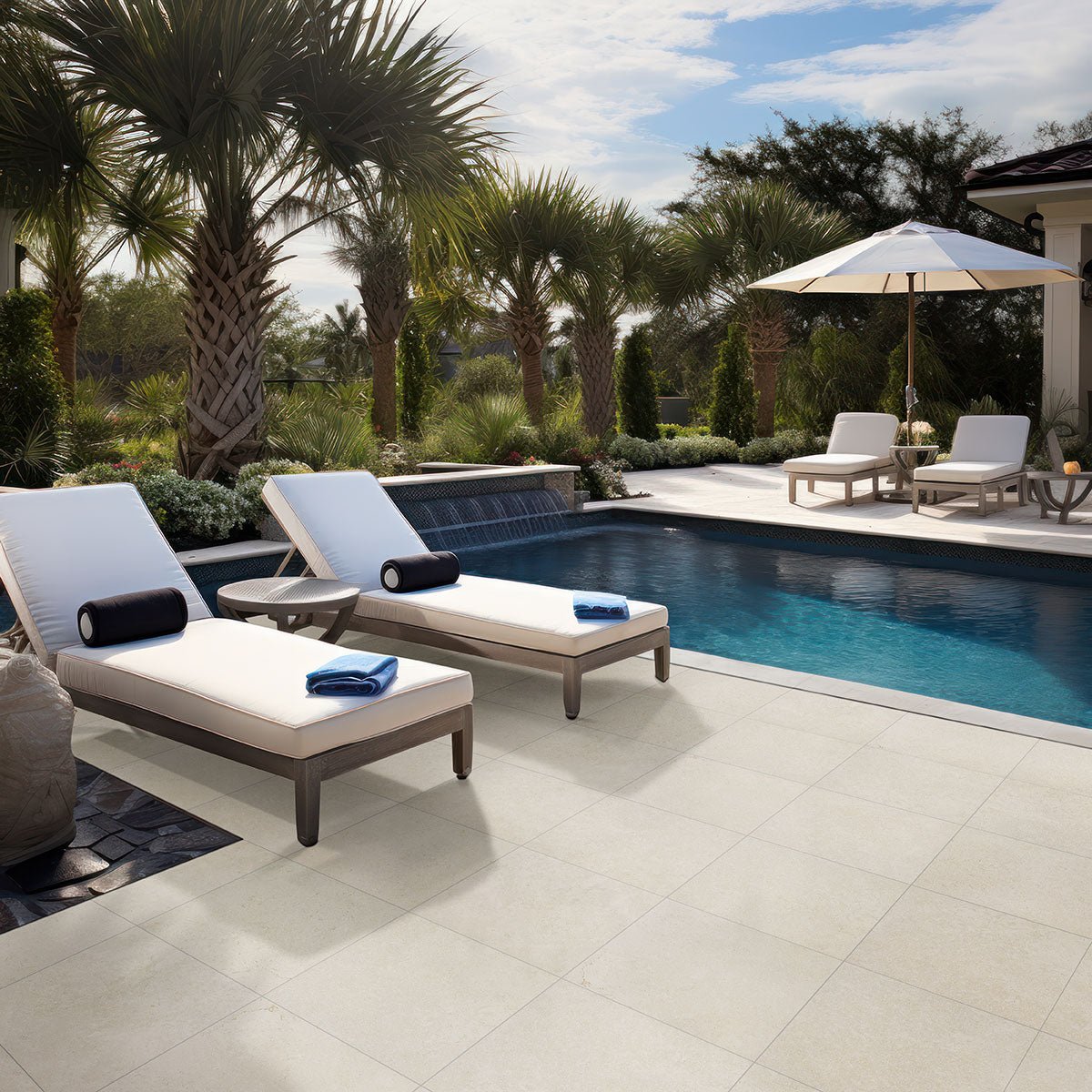 Living Style Series Porcelain Tile & Pavers | Stone-Look Floor Tile