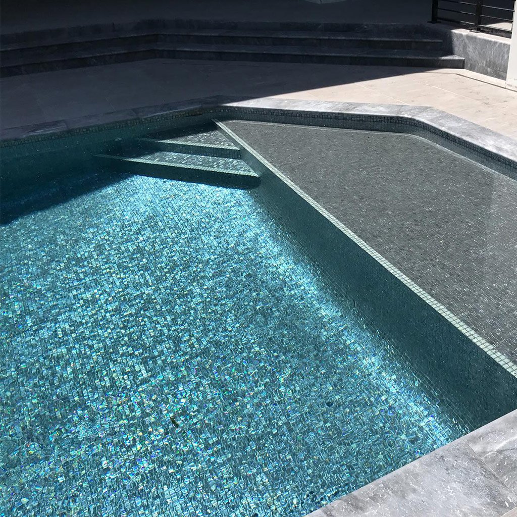 Metallic Glass Tile | Metallic Tile for Pools, Kitchens, & Bathrooms