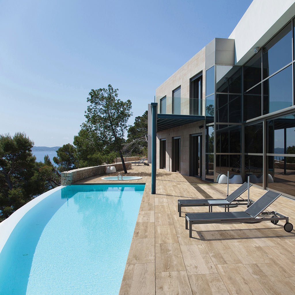 Montauk Series of Porcelain Tile & Patio Pavers | Seamless Transitions