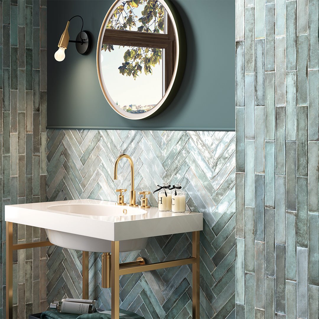Old Savannah Series Ceramic Tile | Zellige-Look Backsplash Tile
