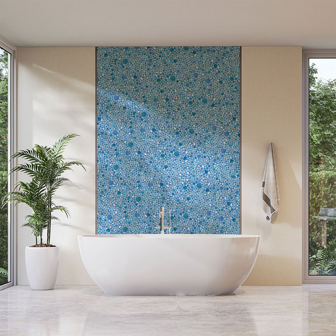 Shoreline Glass Tile | Kitchen, Bathroom, & Pool Tile