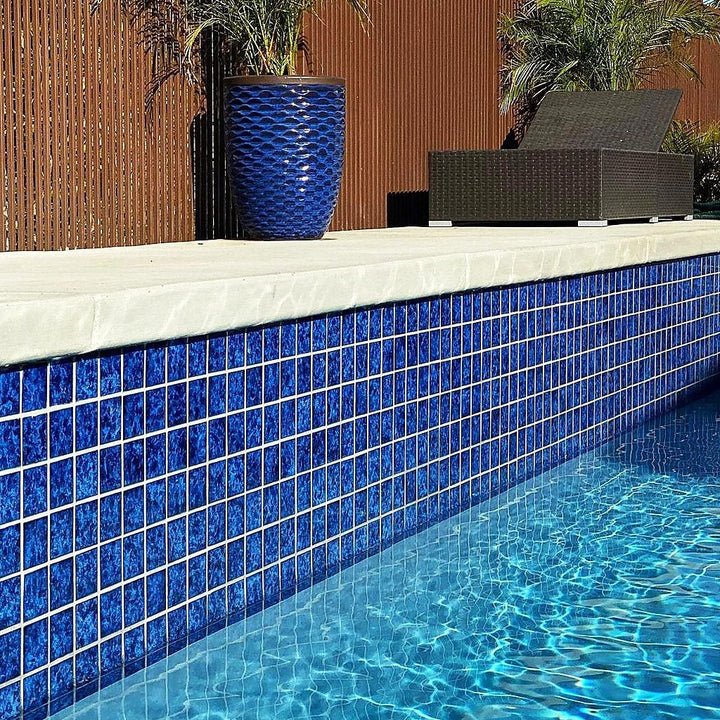 Square Pool Tile | Mosaic Tile for Pool Waterlines, Spas, & More