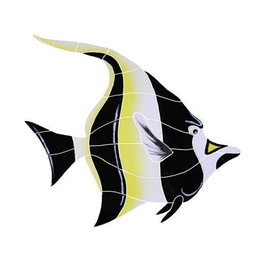 Tropical Fish Pool Mosaics | Vibrant Glass & Porcelain Pool Tiles