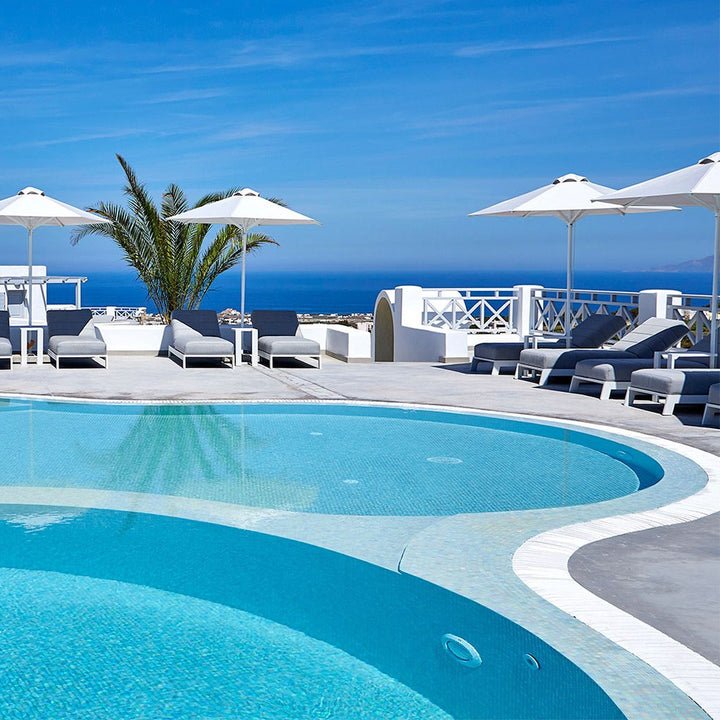 White Pool Tile | White Glass & Porcelain Pool Waterline Tile