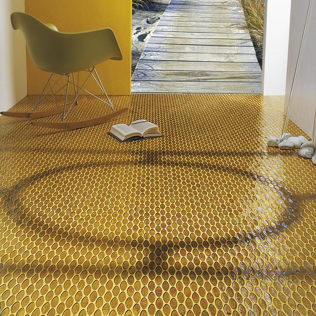 Yellow Glass Tile | Yellow Tile for Kitchens, Bathrooms, and Pools