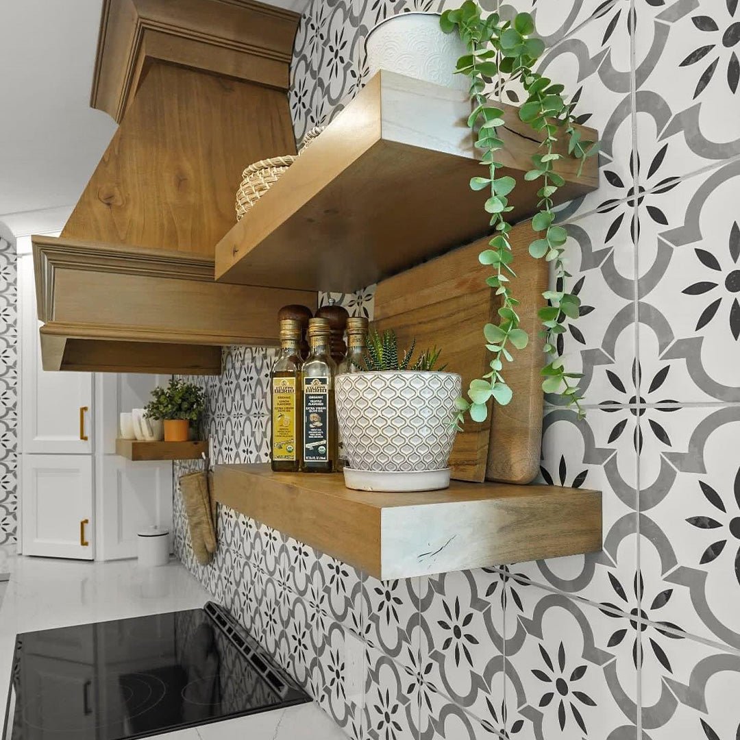 Azila, 8" x 8" Porcelain Tile | NAZIL8X8 | Patterned Pool Tile by MSI ...