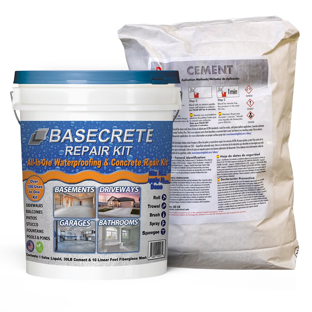 BRK-50 | Basecrete Waterproofing Kit for Pools, Spas, & More!