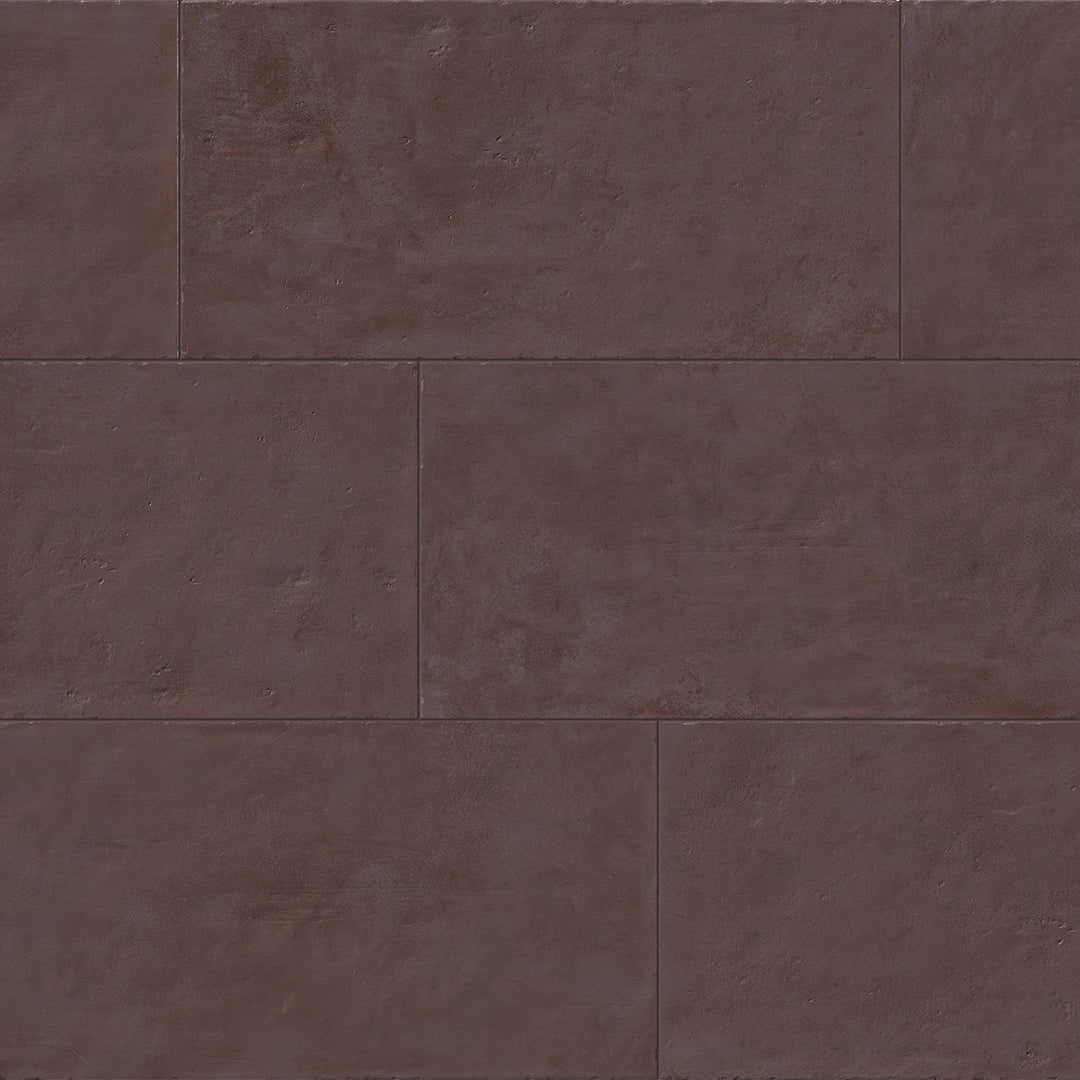 Bayshore Marron Grip, 12" x 24" Porcelain Tile | Anti-Slip Floor Tile