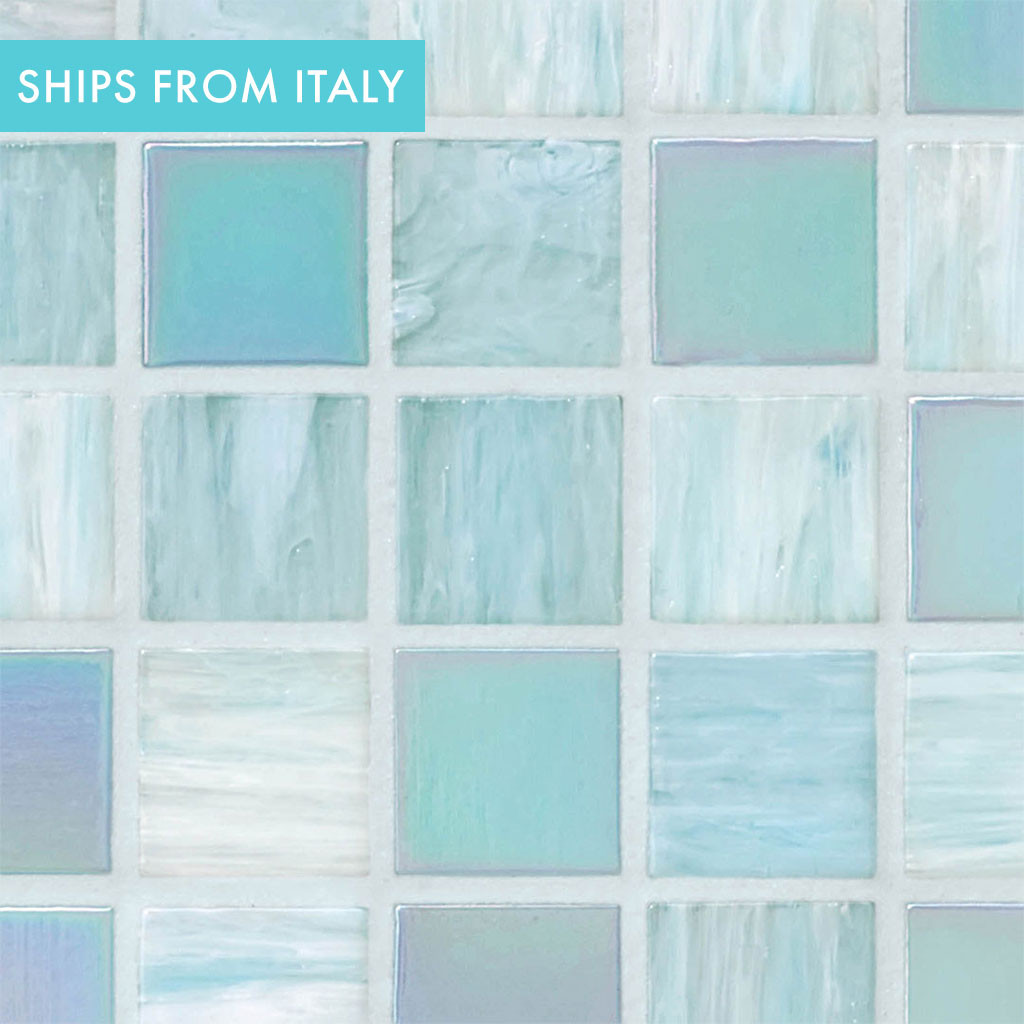 Emanuela, 3/4" 3/4" Glass Tile | Mosaic Tile by Bisazza – AquaBlu Mosaics