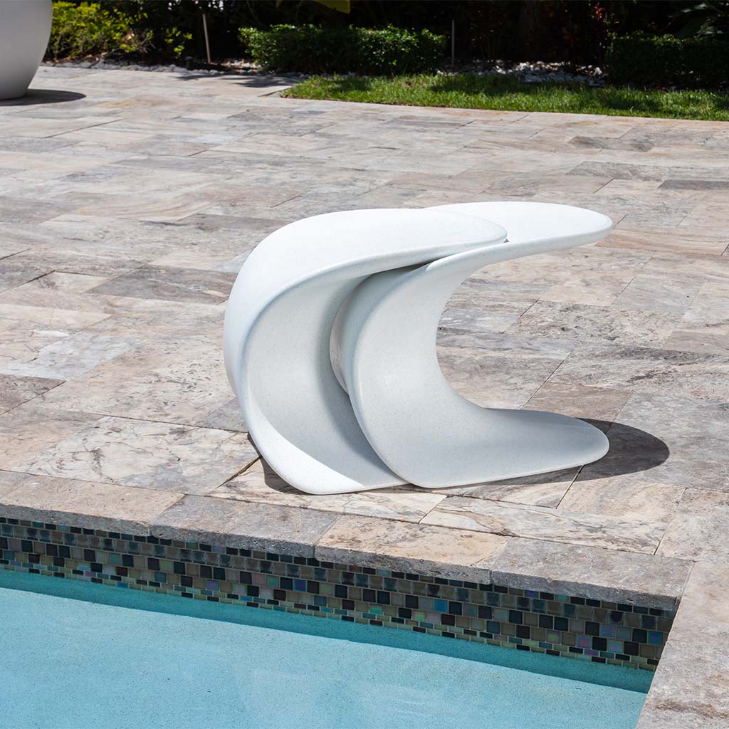 Drift In-Pool Side Table/Stool, 2 Pack | Swimming Pool Accessory ...