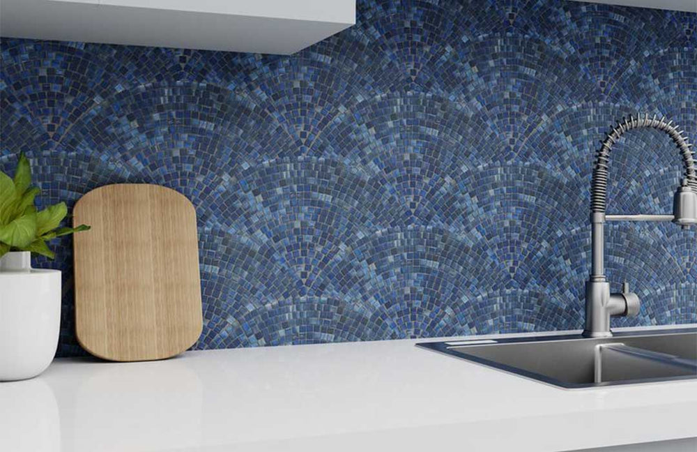 Fantasy Series | Glass Mosaic Wall & Floor Tile by Anthology – AquaBlu ...