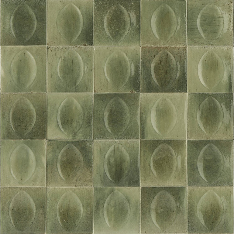 Giada Glossy, 4" x 4" Egg Deco | EMCGLEEGIADEGG | Porcelain Tile ...