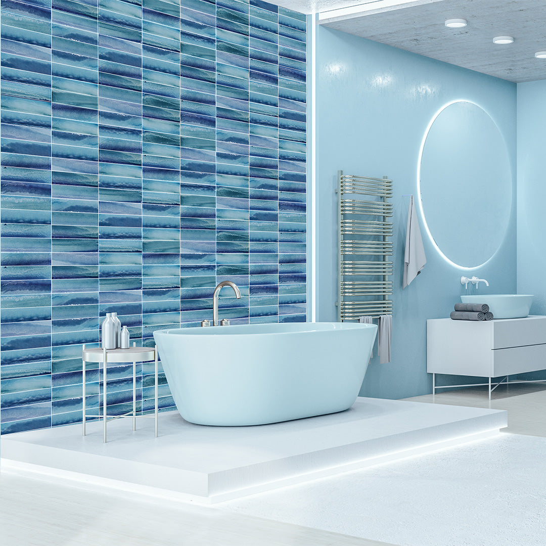 Glass Tile - For Pools, Kitchen and Bath – AquaBlu Mosaics
