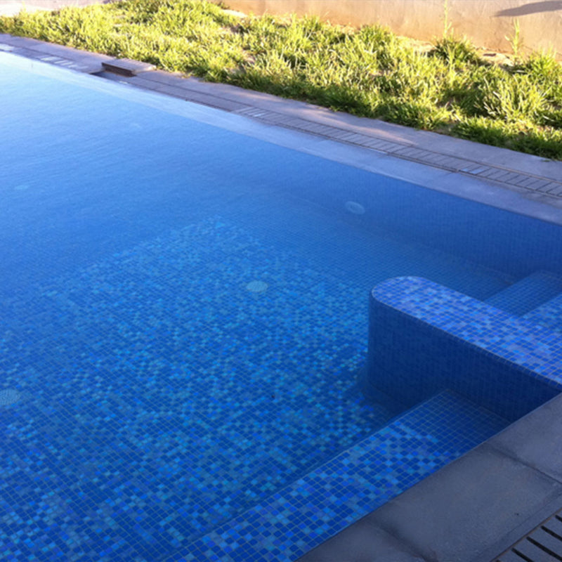 Oceanic, 1" x 1" Glass Tile | Pool, Spa, & Kitchen Tile – AquaBlu Mosaics