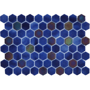 Glass Hexagon Tile | Shop Hexagon Mosaic Tile Online – AquaBlu Mosaics