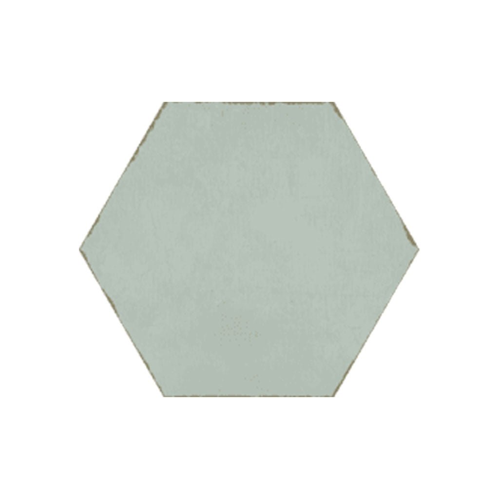Spring Time Aqua, Hexagon Porcelain Tile | CECSPRTAQUAHEX | IWT ...