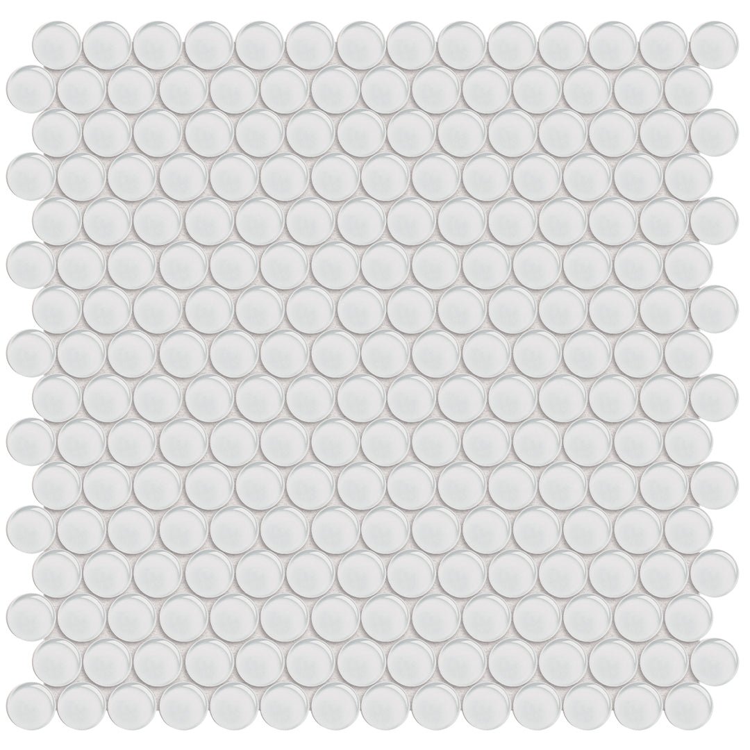Round Bathroom Tile | Penny Round and Circular Mosaic Tile – AquaBlu ...
