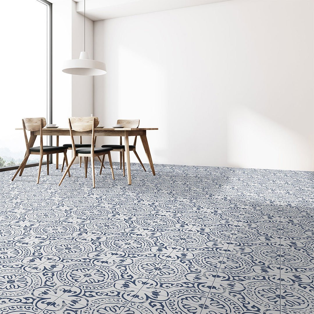 Indigo, 8" x 8" Porcelain Tile | NIND8X8 | Patterned Tile by MSI ...