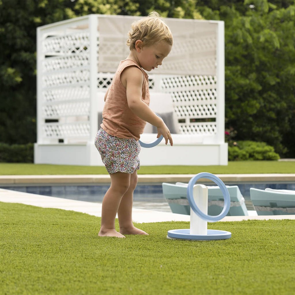 Ledge Lounger Ring Toss Game | Luxury Outdoor Games – AquaBlu Mosaics