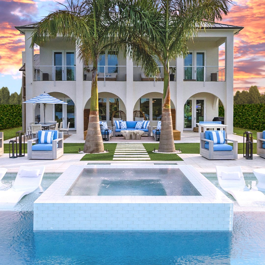 White Pool Tile | White Glass and Porcelain Pool Waterline Tile ...