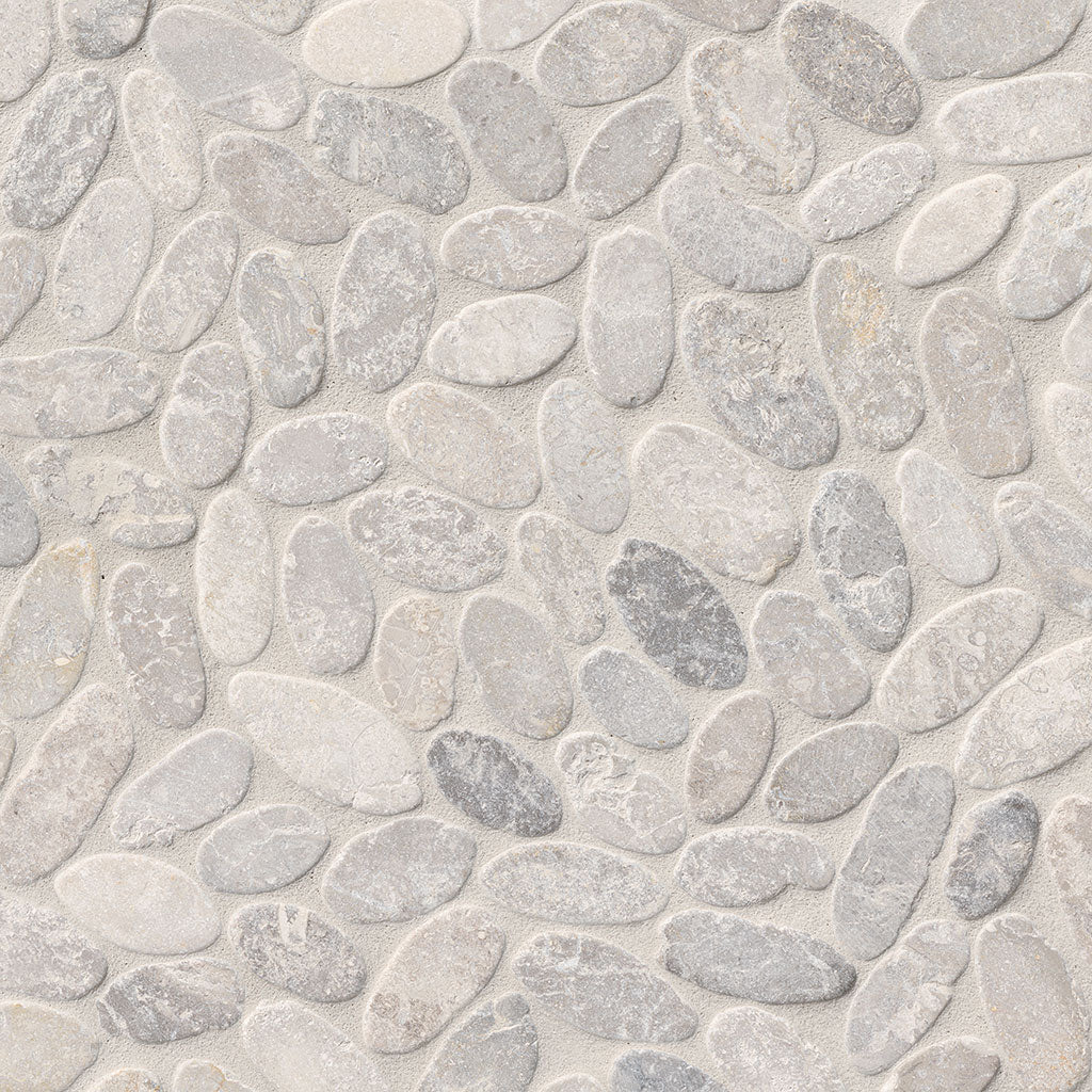 Sliced Ash, Pebble Tile | MSI Natural Stone Tile | SMOT-PEB-ASH ...