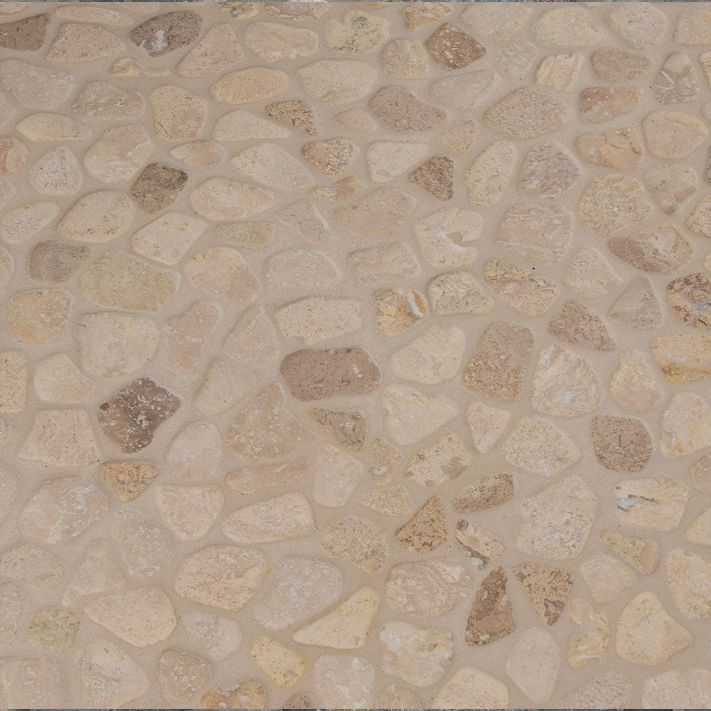 Travertine Blend, Pebble Tile | MSI Stone Tile | SMOT-PEB-TRAVBLND ...