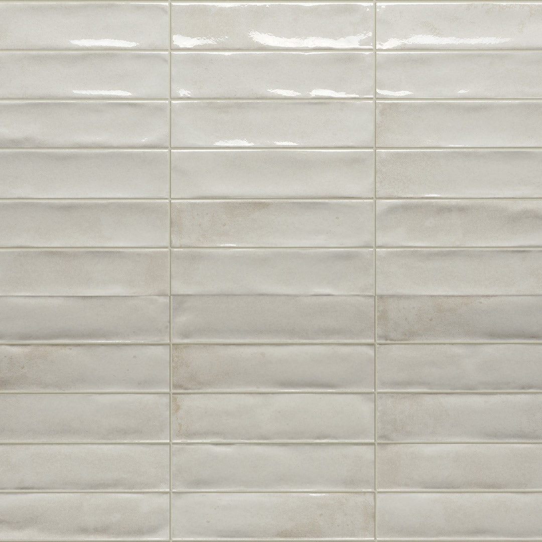 Marrakech White, 2" x 8" Porcelain Tile | Aquatica Pool Tile