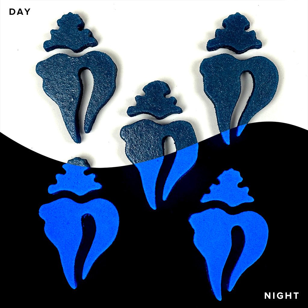 Mini Conch Shells Pool Mosaic | Glow in the Dark Pool Tile