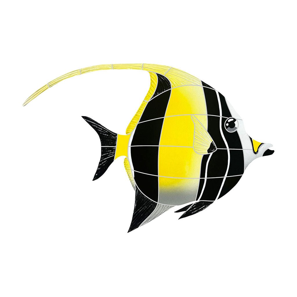 Moorish Idol, Pool Mosaic | MIDM | Artistry in Mosaics – AquaBlu Mosaics
