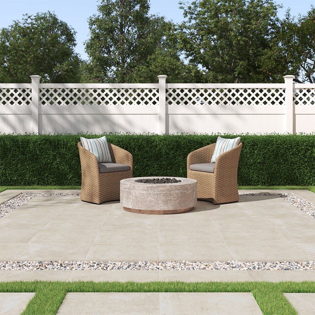 Quartz White, 24" x 24" | 2CM Porcelain Pool Pavers by MSI – AquaBlu ...
