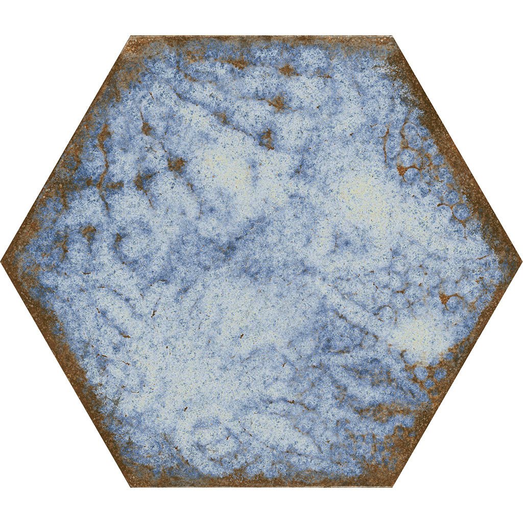Reactive Marina, Hexagon Porcelain Tile | CODGAUDMARHEX | IWT Tesoro ...