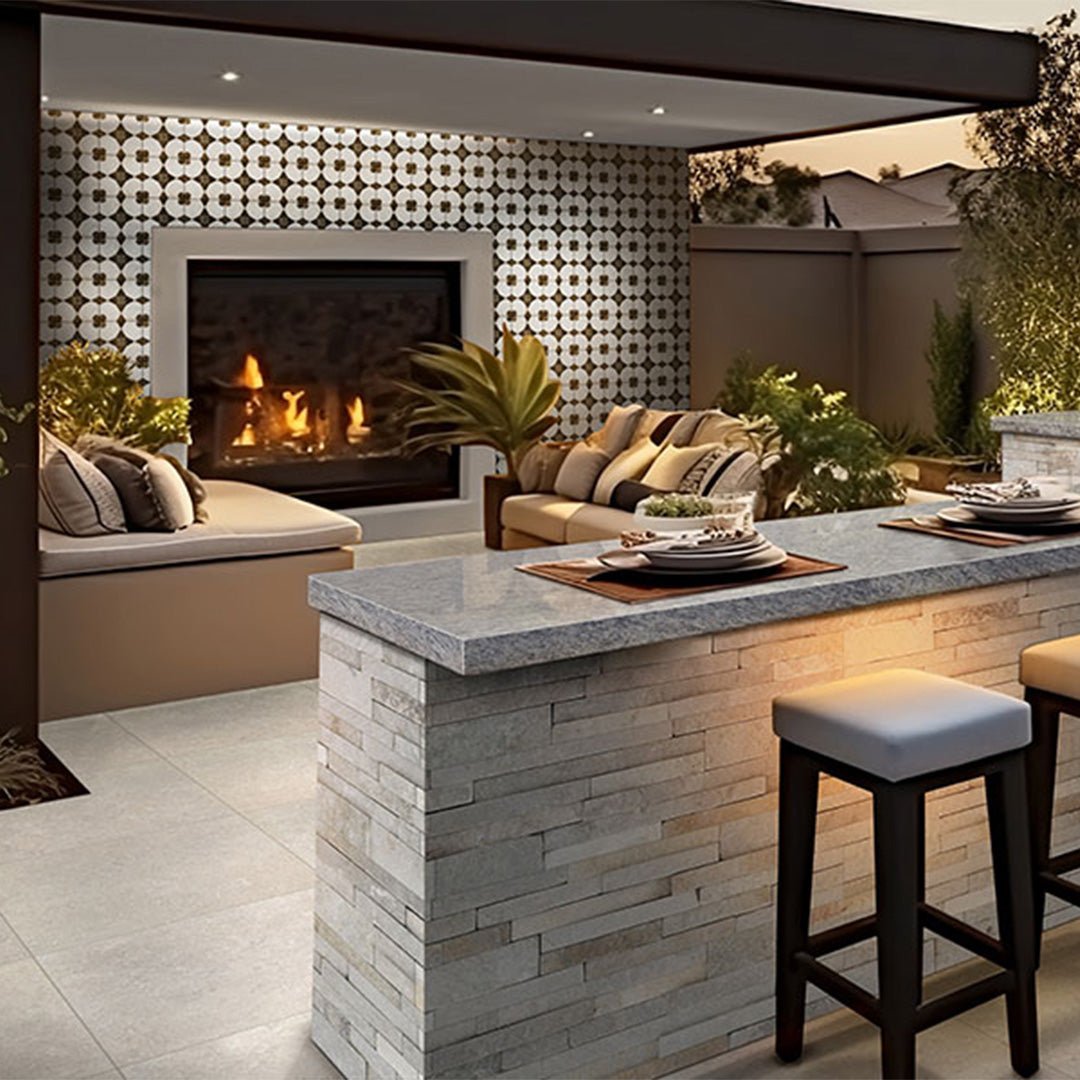 Sakura, 8" x 8" Porcelain Tile | NZARSAK8X8 | Patterned Tile by MSI ...