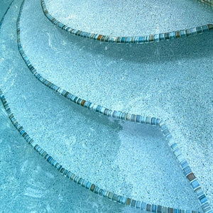 Glass Tile Trim | Glass Tile Edge Trim for Pools & Spas – AquaBlu Mosaics
