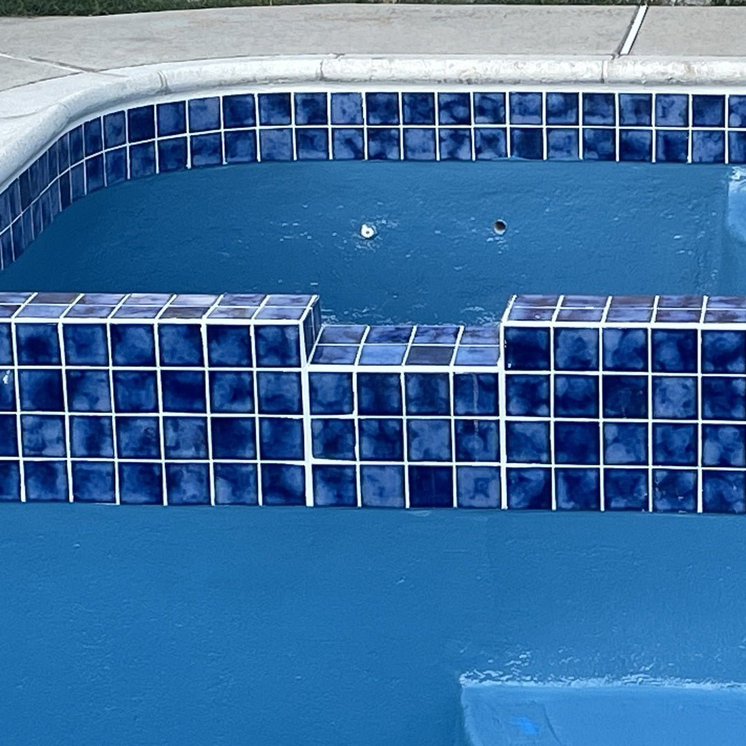 Marble Blue, 3" x 3" | VIP-924 | Fujiwa Porcelain Pool Tile – AquaBlu ...