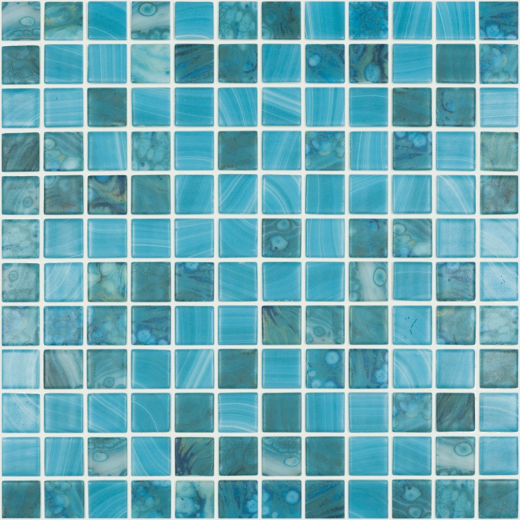 Nature Sky Matte, 1" x 1" Glass Tile | Vidrepur Nature
