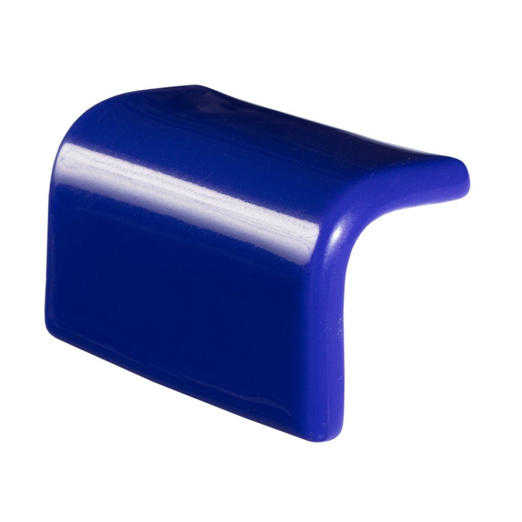 Step Convexo Navy Blue | STEP 803 N BLUE | Glass Trim Tile Piece ...
