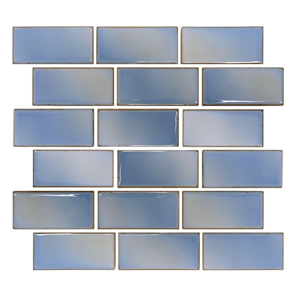Glacier Blue, 2" x 4" Tile | VINTA-242 | Porcelain Pool Tile
