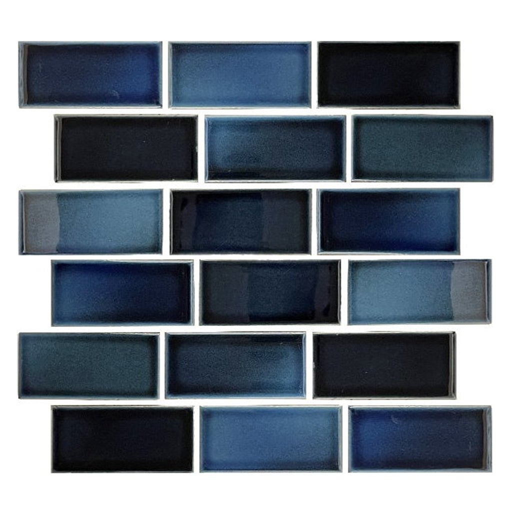 Misty Blue, 2" x 4" Tile | VINTA-247 | Porcelain Pool Tile