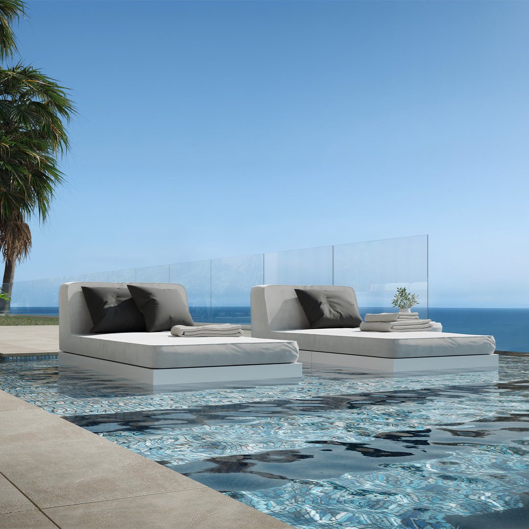 Affinity 2 Piece Sun Chair | Pool & Patio Daybed by Ledge Lounger