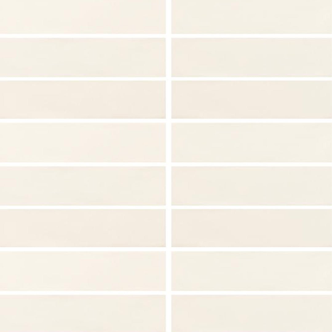 Albatross Cream, 3" x 12" Ceramic Tile | Wall Tile