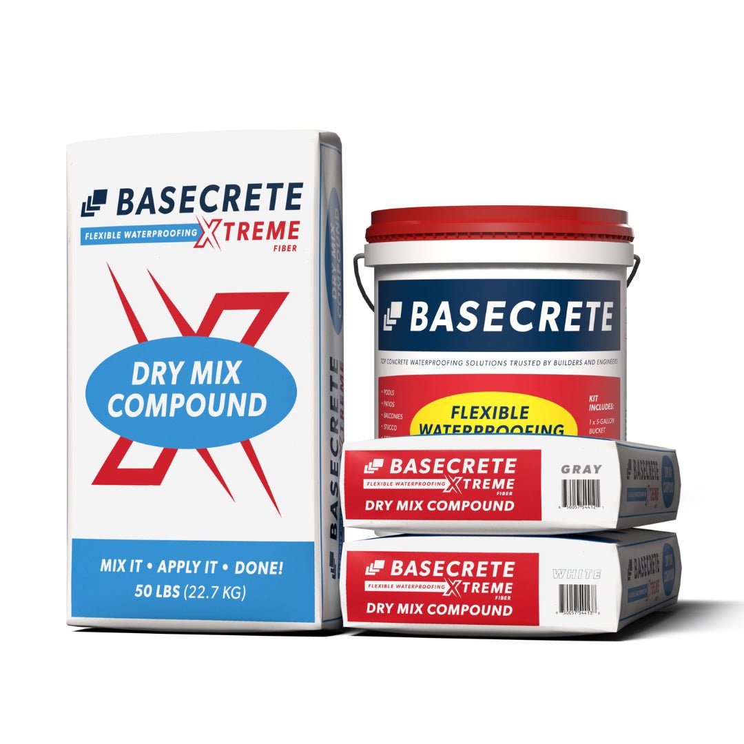 Basecrete Xtreme Waterproof & Bondcoat Kit | Pool Waterproofing