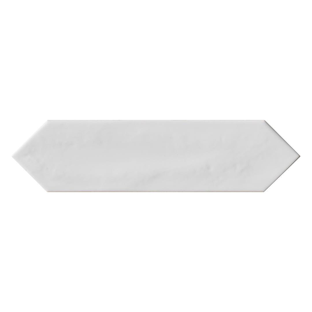 Crayons Matte White Picket, 3" x 12" Ceramic Tile | Backsplash Tile