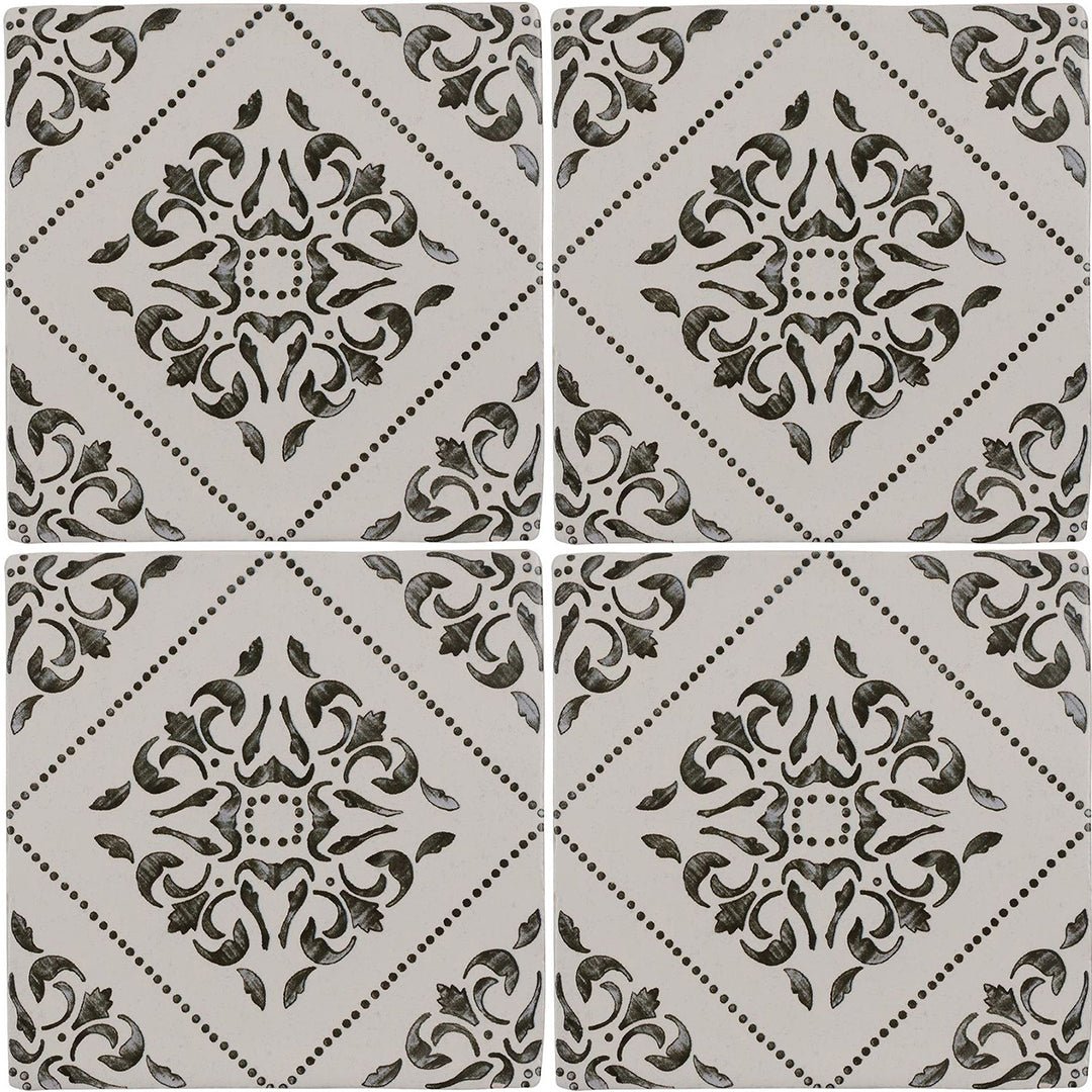 Dali Moonstone, 5" x 5" Ceramic Tile | Anthology Backsplash Tile